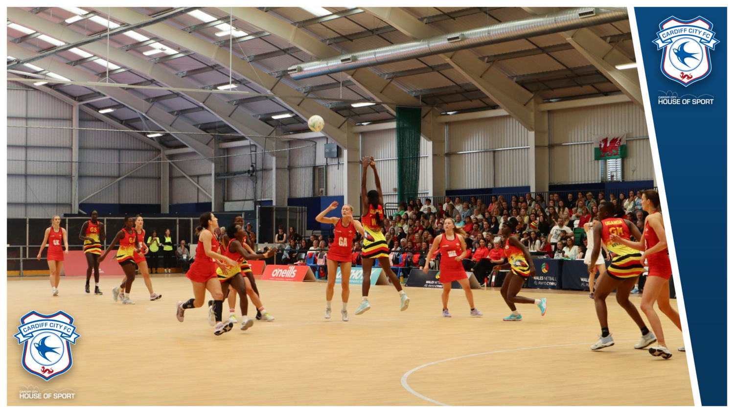 House of Sport Celebrate Opening Game At Brand New Netball Facility