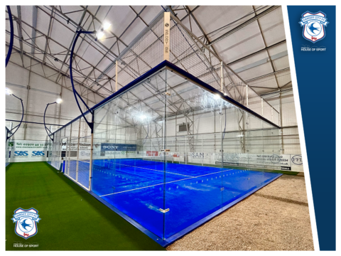 Cardiff City House of Sport Padel Courts Now Complete! | News | Cardiff ...