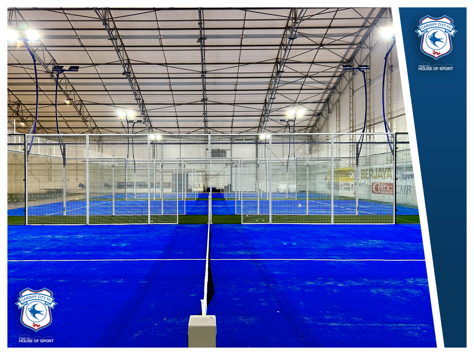 Cardiff City House of Sport Padel Courts Now Complete! | News | Cardiff ...