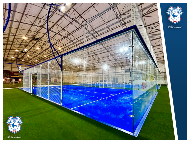 Cardiff City House of Sport Padel Courts Now Complete! | News | Cardiff ...